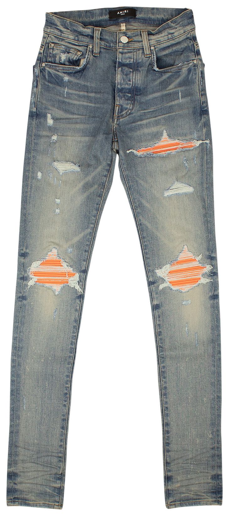 Buy Amiri MX1 Ultra Suede Skinny Jeans 'Blue' - PF22MDS004 453 BLUE | GOAT