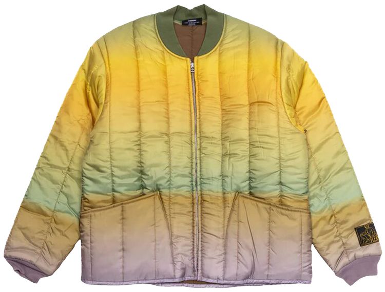 Buy Pleasures Incense Puffy Work Jacket 'Multicolor' - P23SP007 MULT | GOAT