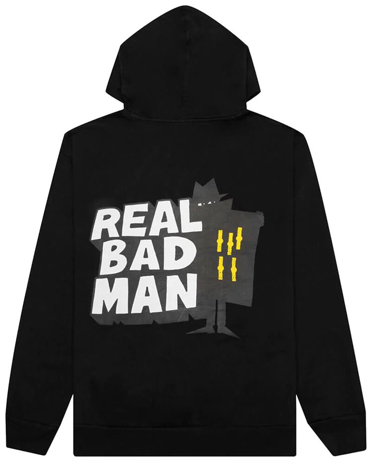 Buy Real Bad Man Classic Hood Fleece 'Black' - RBM11051 BLAC | GOAT