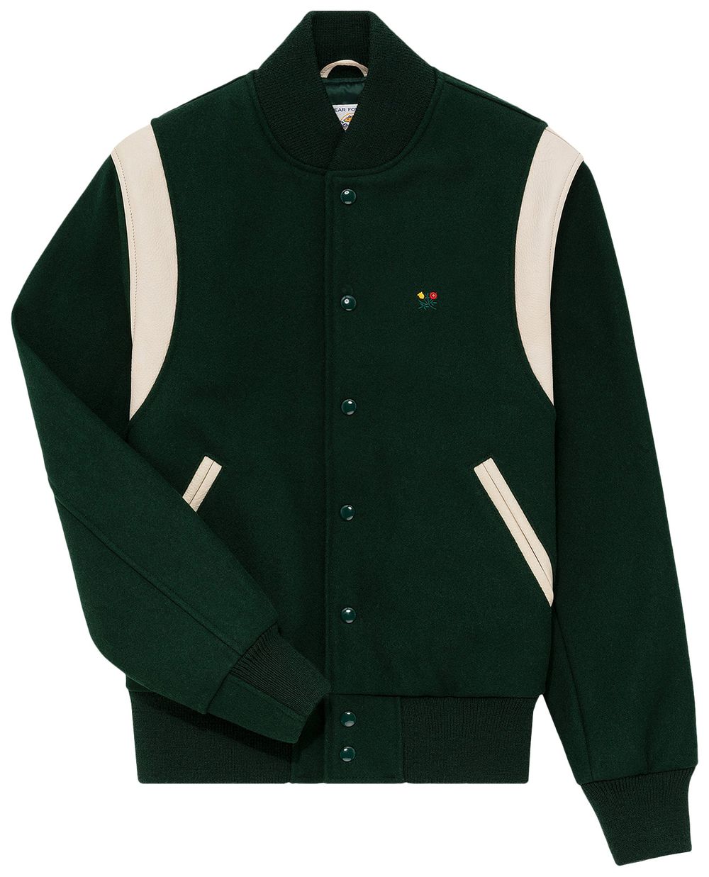 Buy Aimé Leon Dore Crest Varsity Jacket 'Forest' - SS23WJ034 FORE | GOAT