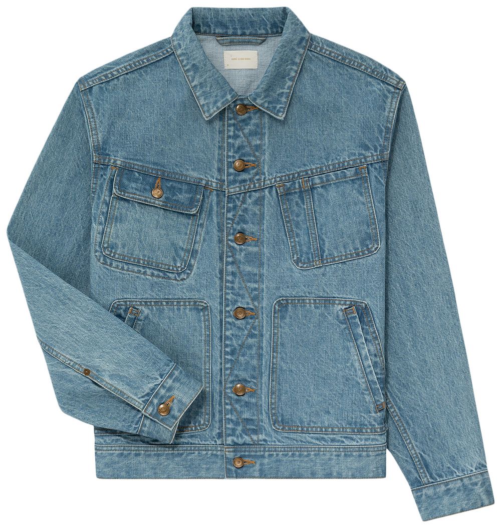 Buy Aimé Leon Dore Japanese Selvedge Denim Jacket 'Light Wash ...