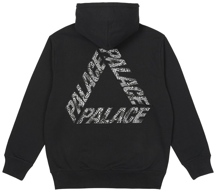 Buy Palace P-3 Snake Appliqué Hood 'Black' - P22CS174 | GOAT