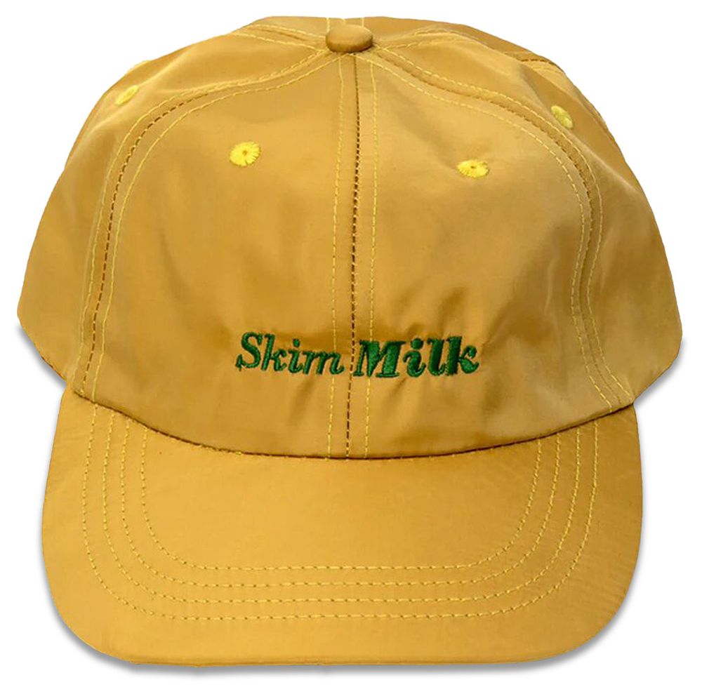 Buy Skim Milk Skim Milk Logo Cap 'Mustard' - SKI M MUST | GOAT