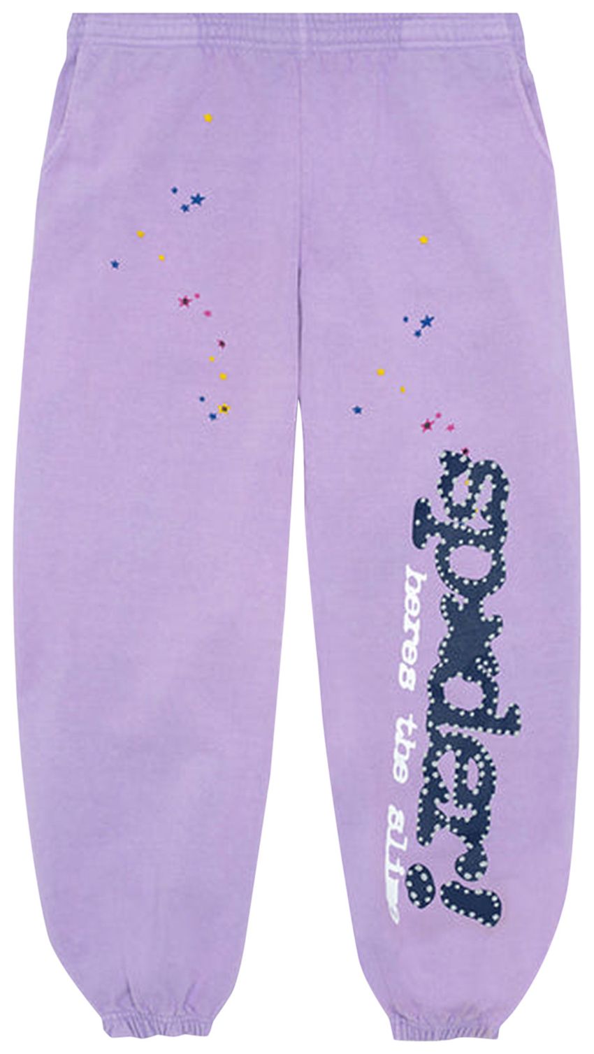 Buy Sp5der Açaí Sweatpant 'Purple' - 2406 1SS230204AS PURP | GOAT