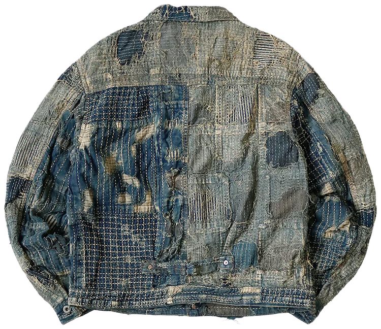 Buy Kapital Boro Spring 1st Jacket 'Indigo' - EK 1291 INDI | GOAT