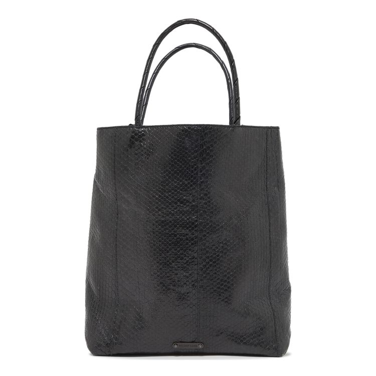 Buy Vintage Helmut Lang Small Reptile Paper Bag 'Black' - 0600 ...