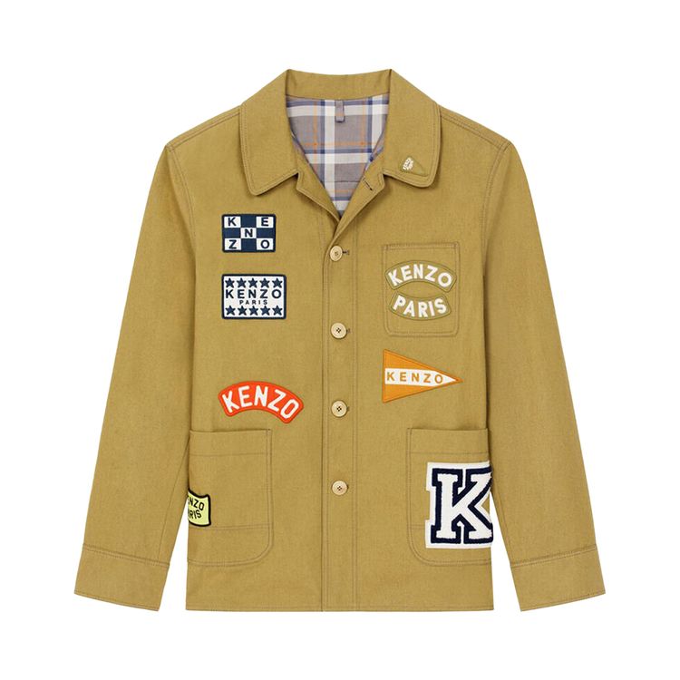 Buy Kenzo Sailor Workwear Jacket 'Tabacco' - FD55VE2239RT 87 | GOAT