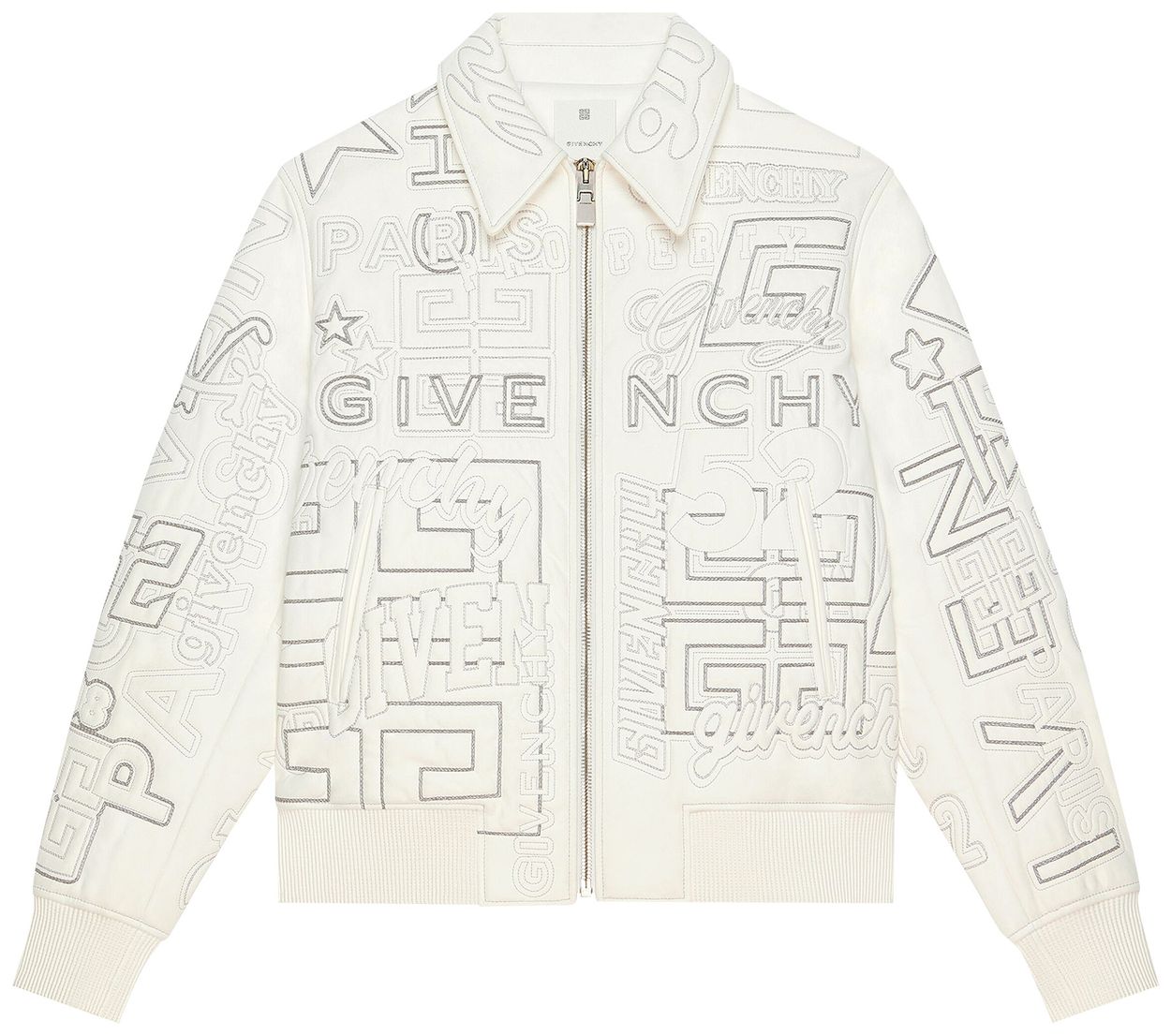 Buy Givenchy Leather Varsity 'White' - BM01226Y21 100 | GOAT