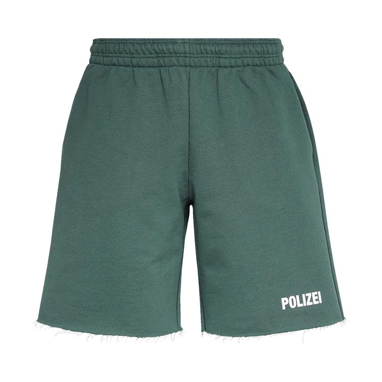 Buy Vetements Polizei Shorts 'Police Green' - UE63SS450G POLI | GOAT