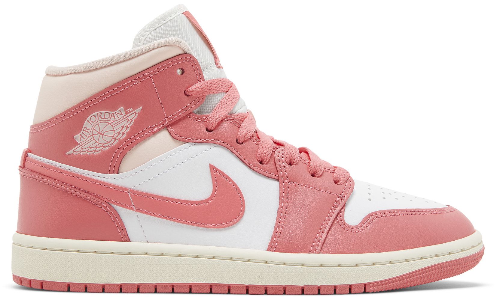 Buy Wmns Air Jordan 1 Mid 'Strawberries and Cream' - BQ6472 186 | GOAT