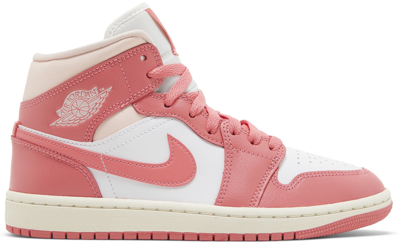 Buy Wmns Air Jordan 1 Mid 'Strawberries and Cream' - BQ6472 186 | GOAT