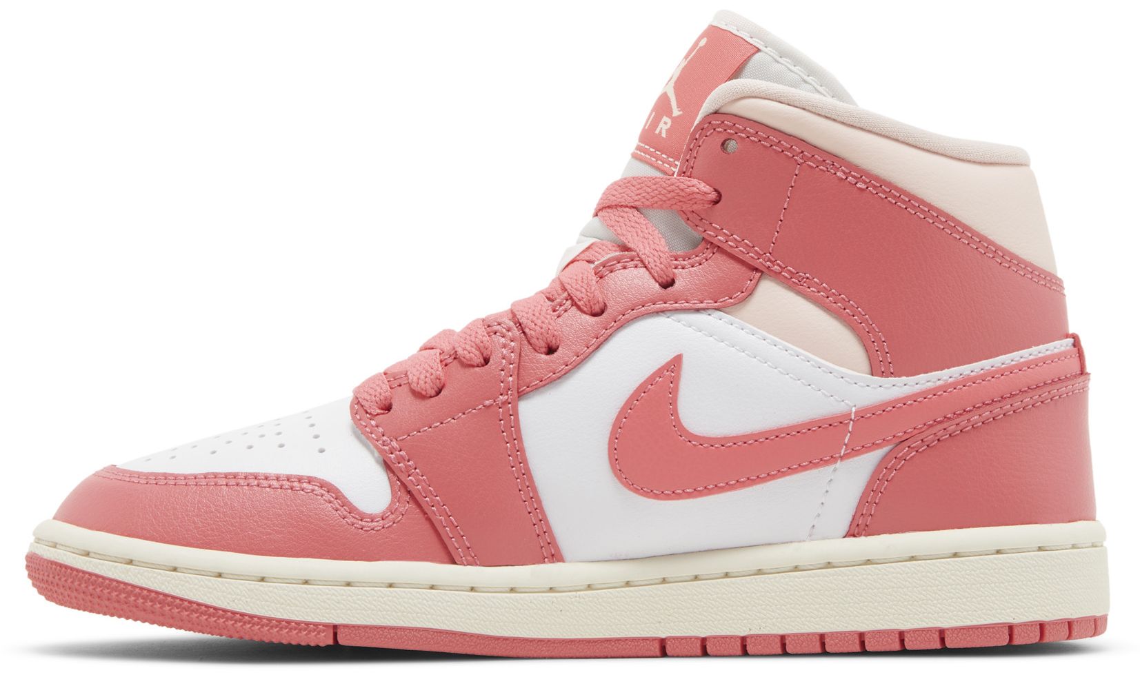 Buy Wmns Air Jordan 1 Mid 'Strawberries and Cream' - BQ6472 186 | GOAT