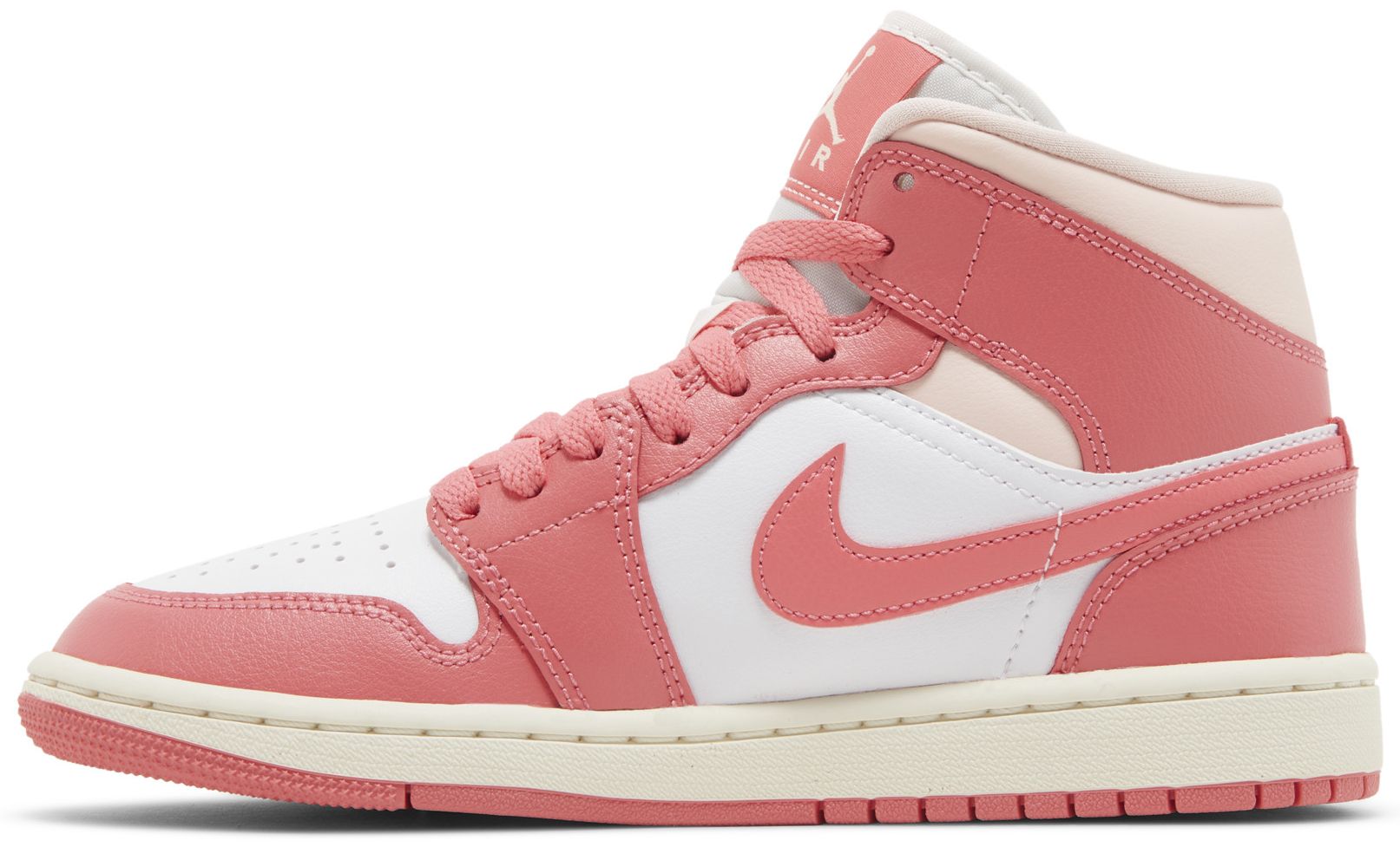 Buy Wmns Air Jordan 1 Mid 'Strawberries and Cream' - BQ6472 186 | GOAT