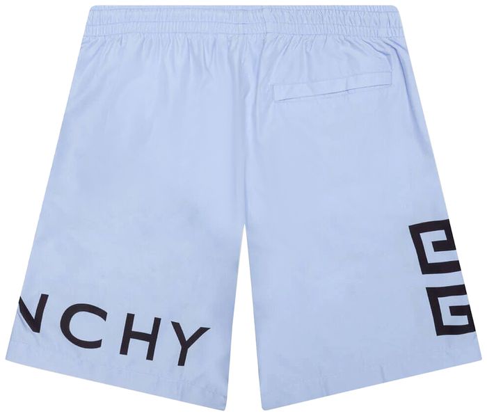 Buy Givenchy 4G Long Swim Shorts 'Baby Blue' - BMA00N1453 453 | GOAT