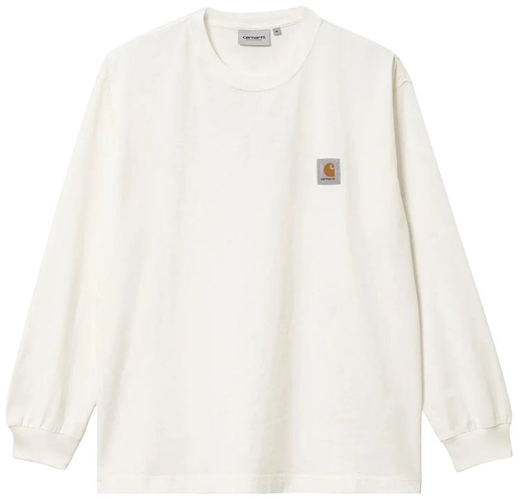 Buy Carhartt Wip Nelson Long Sleeve Tee Wax Garment Dyed I029948