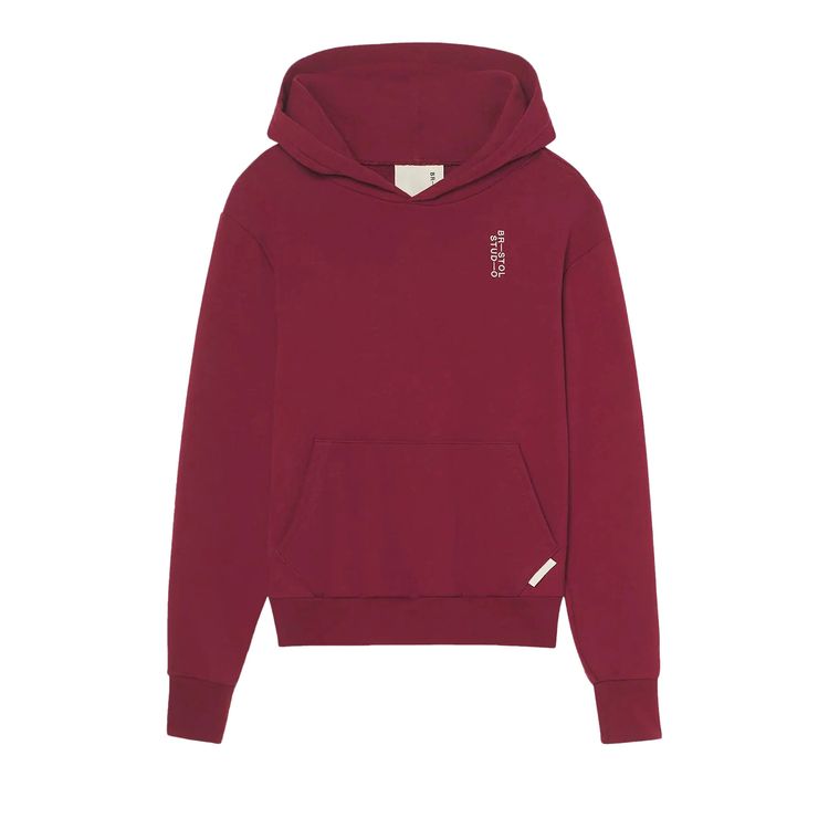 Buy Bristol Studio Home Team Hoodie 'Maroon' - BSFW22 HTHM | GOAT