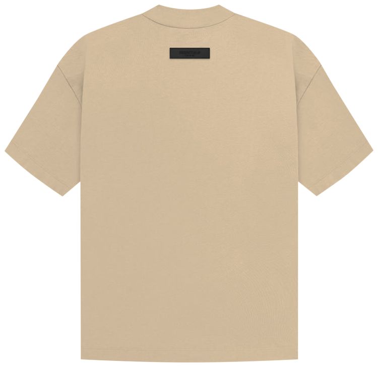 Buy Fear of God Essentials Short-Sleeve Tee 'Sand' - 125BT225024FW | GOAT