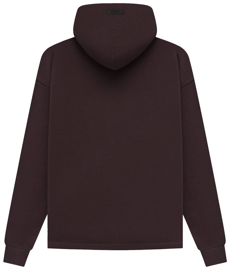 Buy Fear of God Essentials Relaxed Hoodie 'Plum' - 192BT222095F | GOAT