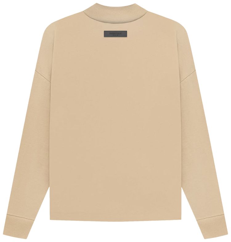 Buy Fear of God Essentials Long-Sleeve Tee 'Sand' - 125BT222014F | GOAT