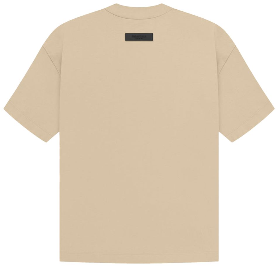 Buy Fear of God Essentials Short-Sleeve Tee 'Sand' - 125BT222004F | GOAT