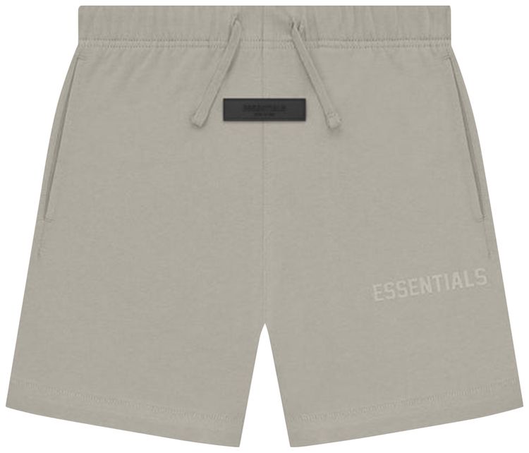 Buy Fear of God Essentials Kids Jersey Short 'Seal' - 785BT224003K | GOAT