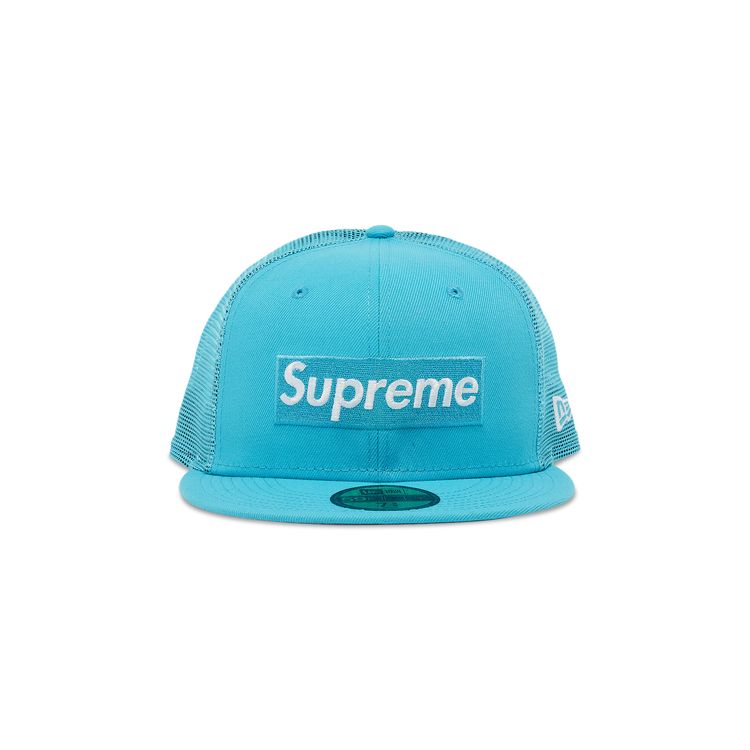 Buy Supreme x New Era Box Logo Mesh Back 'Blue' - SS23H115 BLUE | GOAT