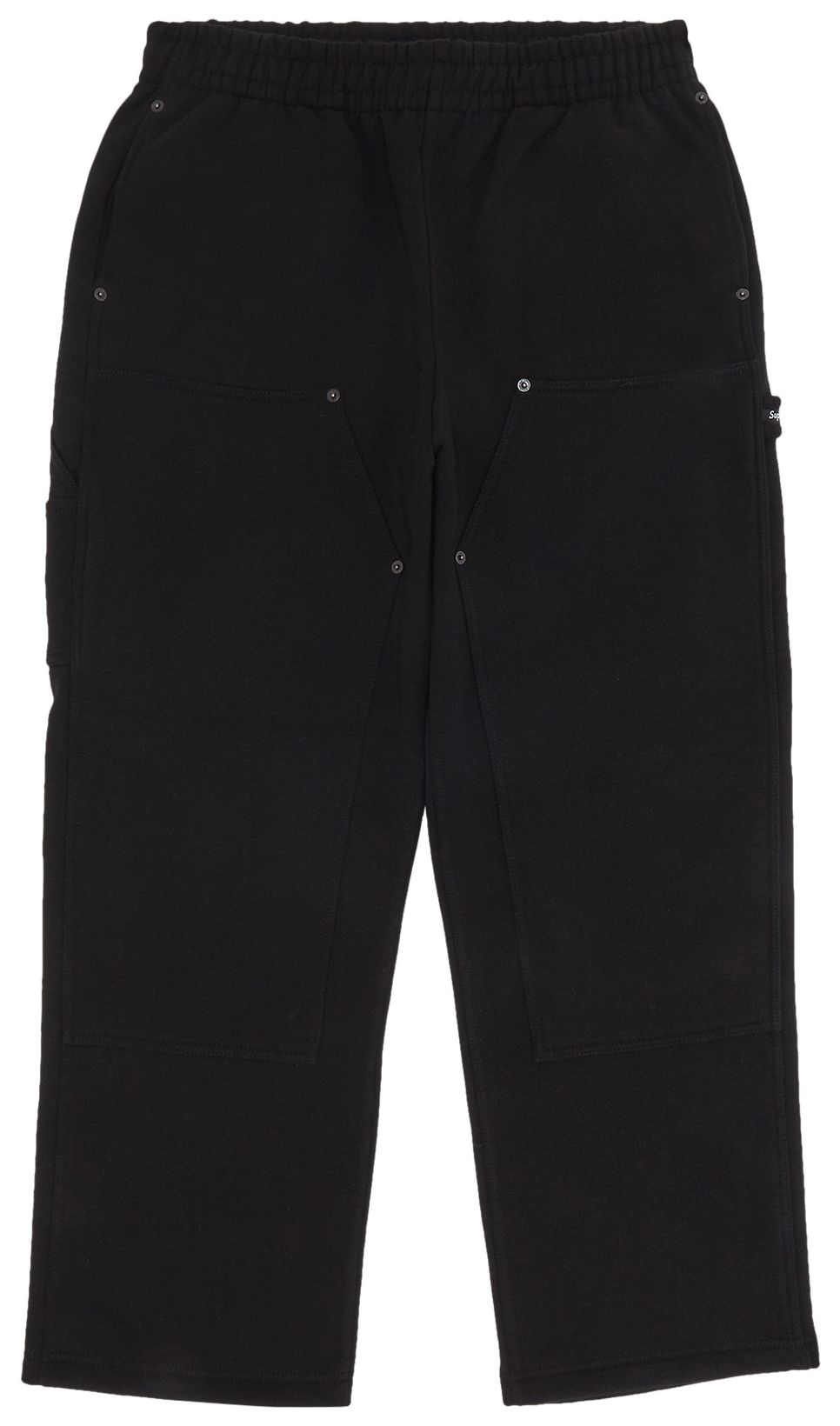 Buy Supreme Double Knee Painter Sweatpant 'Black' - SS23P34 BLACK | GOAT