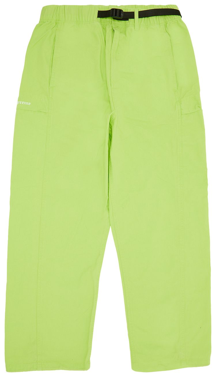 Buy Supreme Belted Trail Pant 'Lime' - SS23P68 LIME | GOAT