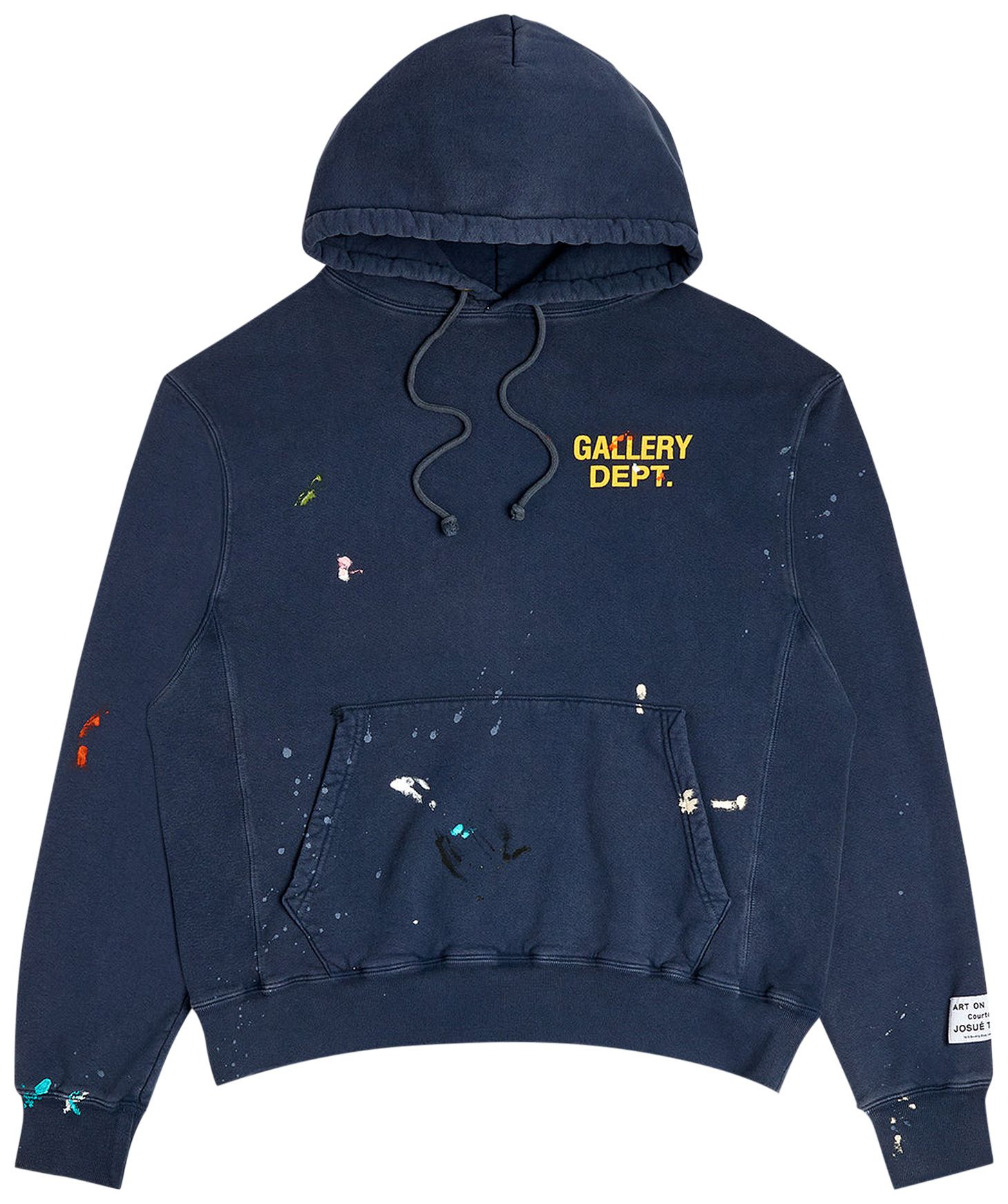 Buy Gallery Dept. Logo Painted Hoodie 'Navy' - 1680 100000106LPH NAVY ...