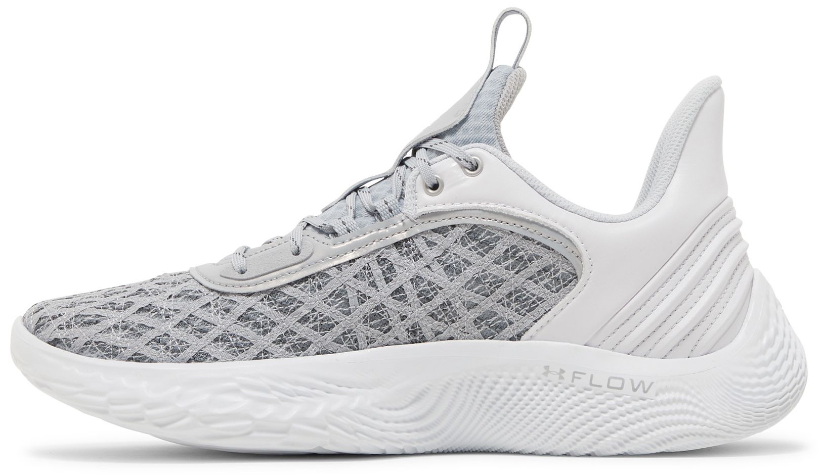 Buy Curry Brand Curry Flow 9 Team 'White Mod Grey' - 3025631 102 | GOAT