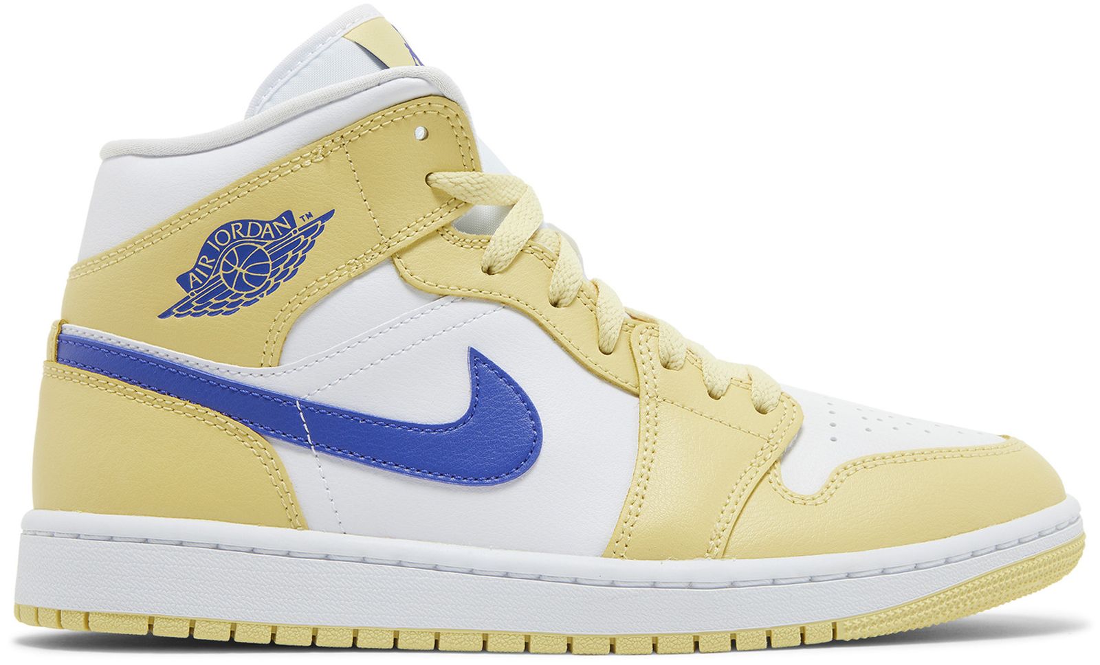 Buy Wmns Air Jordan 1 Mid 'Lemon Wash' - BQ6472 701 | GOAT