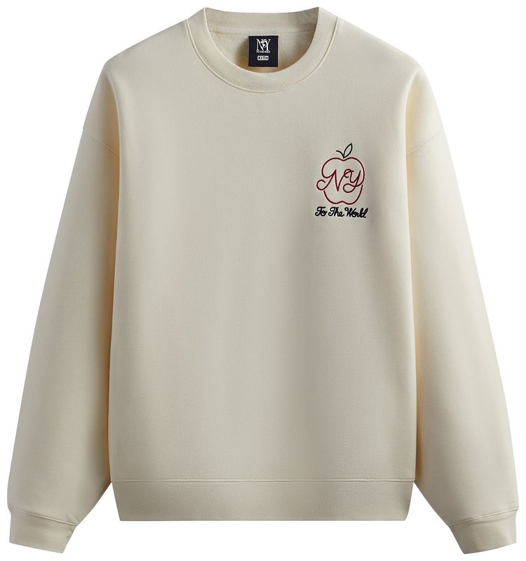 Buy Kith New York To The World Nelson Crewneck 'Sandrift' - KHM031273 ...