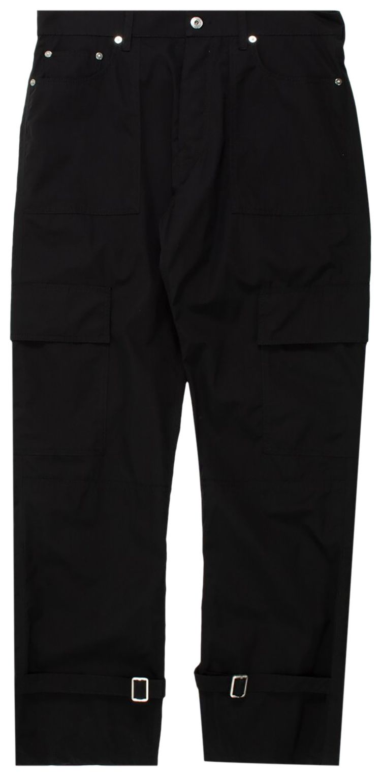 Buy Off-White Wave Tag Nylon Cargo Pant 'Black' - OMCF036S23FAB0011000 ...
