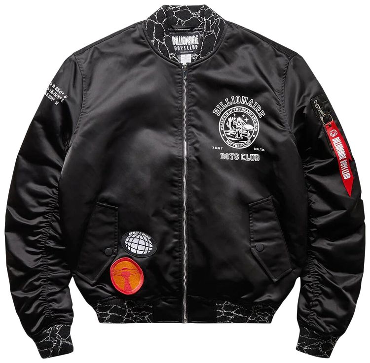 Buy Billionaire Boys Club Rucksack Jacket 'Black' - 821 7403 BLAC | GOAT