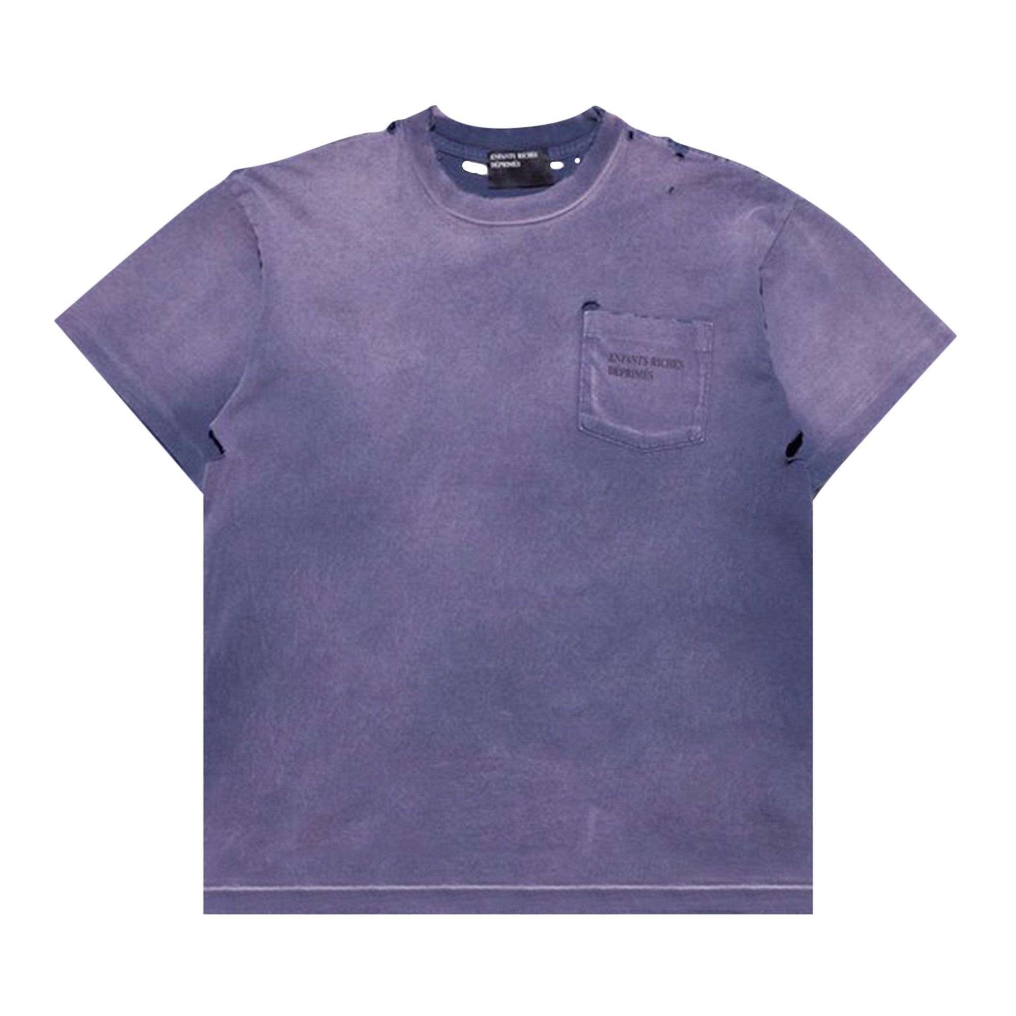 Buy Enfants Riches Déprimés Thrashed Classic Logo Pocket T Buy Enfants Riches Déprimés Thrashed Classic Logo Pocket T