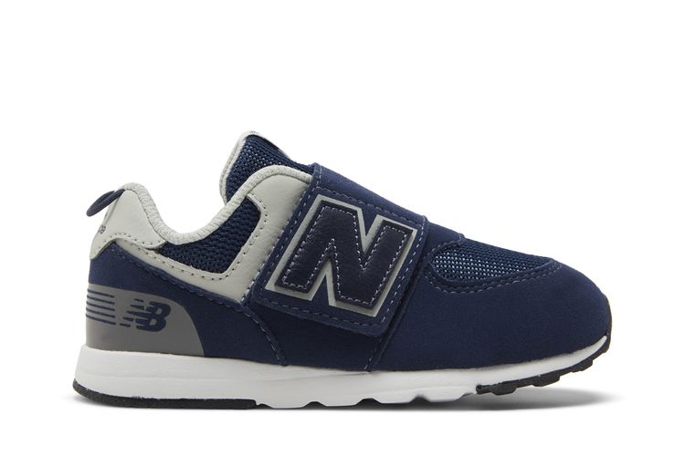 Buy 574 New-B Hook & Loop Toddler 'Navy White' - NW574NV | GOAT
