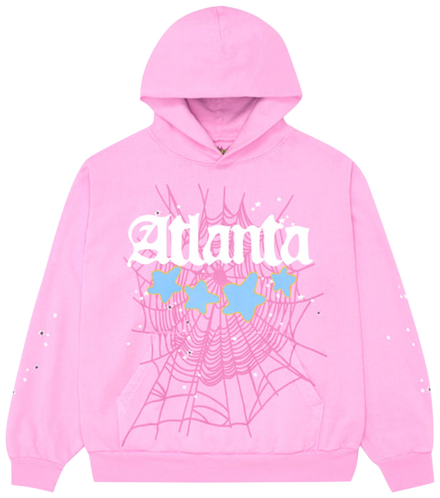 Buy Sp5der Atlanta Hoodie 'Pink' - SP5 ATL HDPIN | GOAT IT