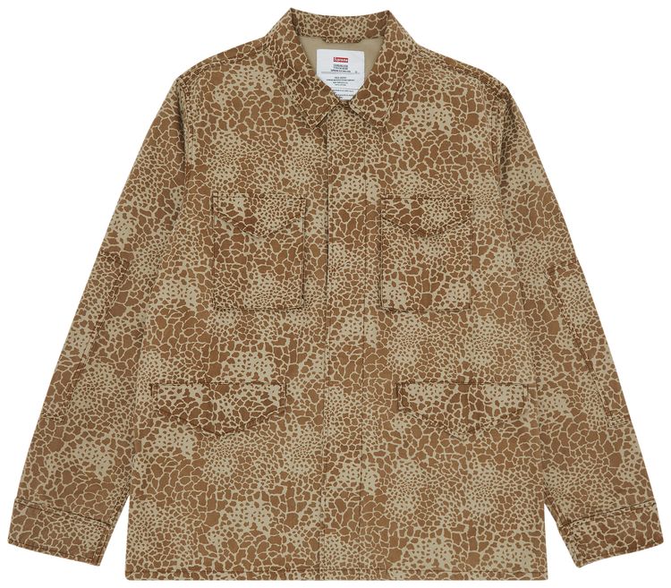 Buy Supreme Giraffe Field Jacket 'Khaki' - SS12J2 KHAKI | GOAT UK