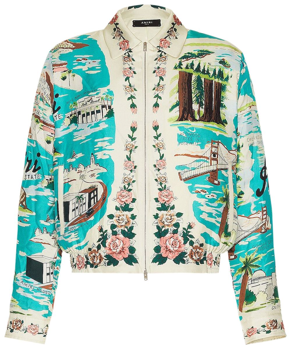 Buy Amiri Hawaiian Jacket 'Multicolor' - SS23MJF003 900 MULT | GOAT