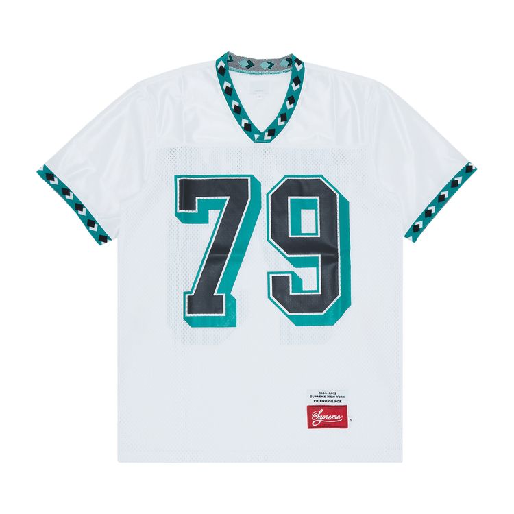 Buy Vintage Supreme Diamond Rib Football Top 'White' - FW13KN16 WHITE ...