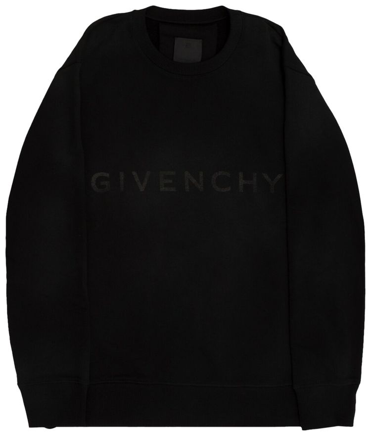 Buy Givenchy Slim Fit Sweatshirt 'Black/White' - BMJ0HA3YC5 004 | GOAT