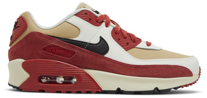 Buy Air Max 90 Leather GS 'Sesame Red Clay' - CD6864 200 | GOAT