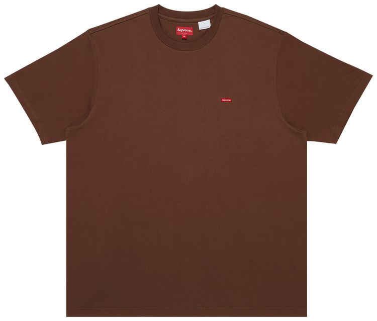 Buy Supreme Small Box Tee 'Brown' - FW22KN12 BROWN | GOAT