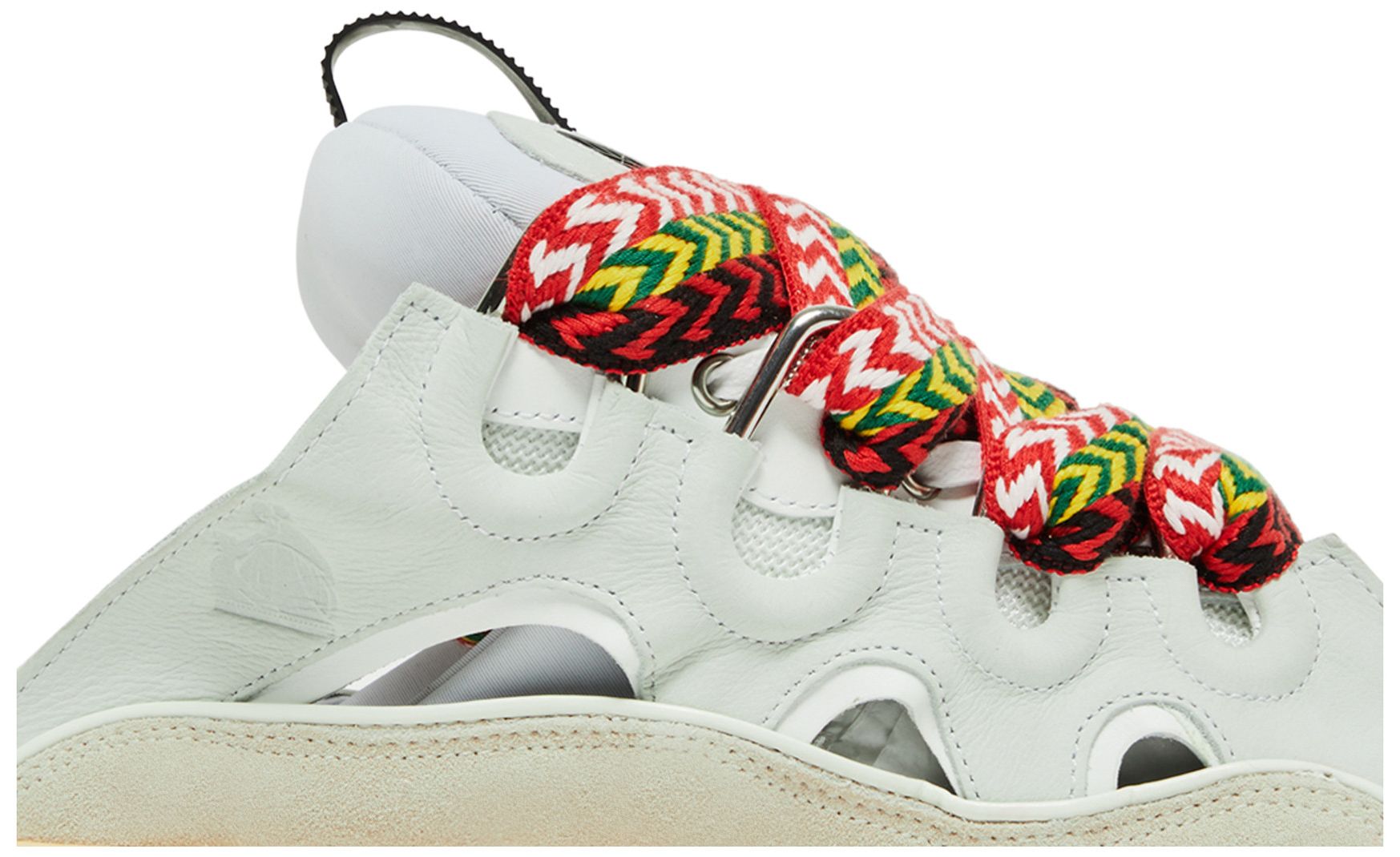 Buy Lanvin Curb Mule 'White' - FM SKDM02 DRAG E2200 | GOAT