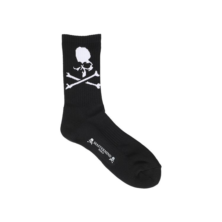 Buy Mastermind World Regular Socks 'Black' - MW23S10 S0001 BLAC | GOAT