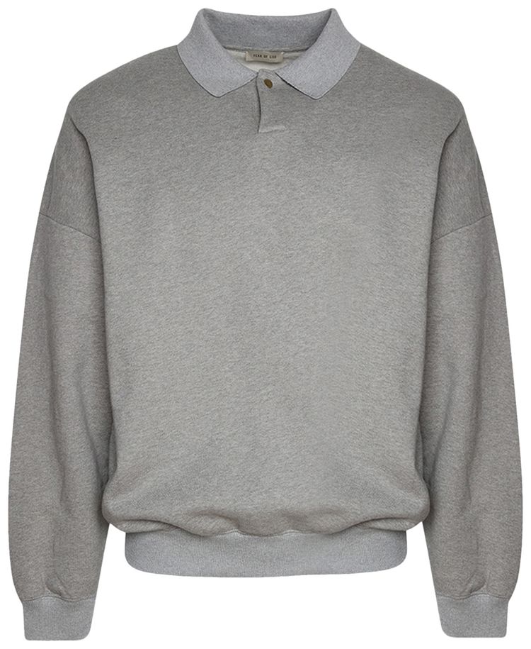 Buy Fear of God Eternal Polo 'Warm Heather Grey' - FGE50 024 FLC 033 | GOAT