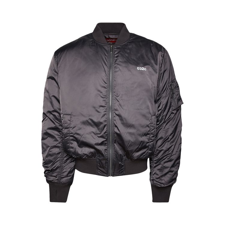 Buy 032C The Grosse Freiheit Bomber Jacket 'Grey' - SS23 W 4011 GREY | GOAT