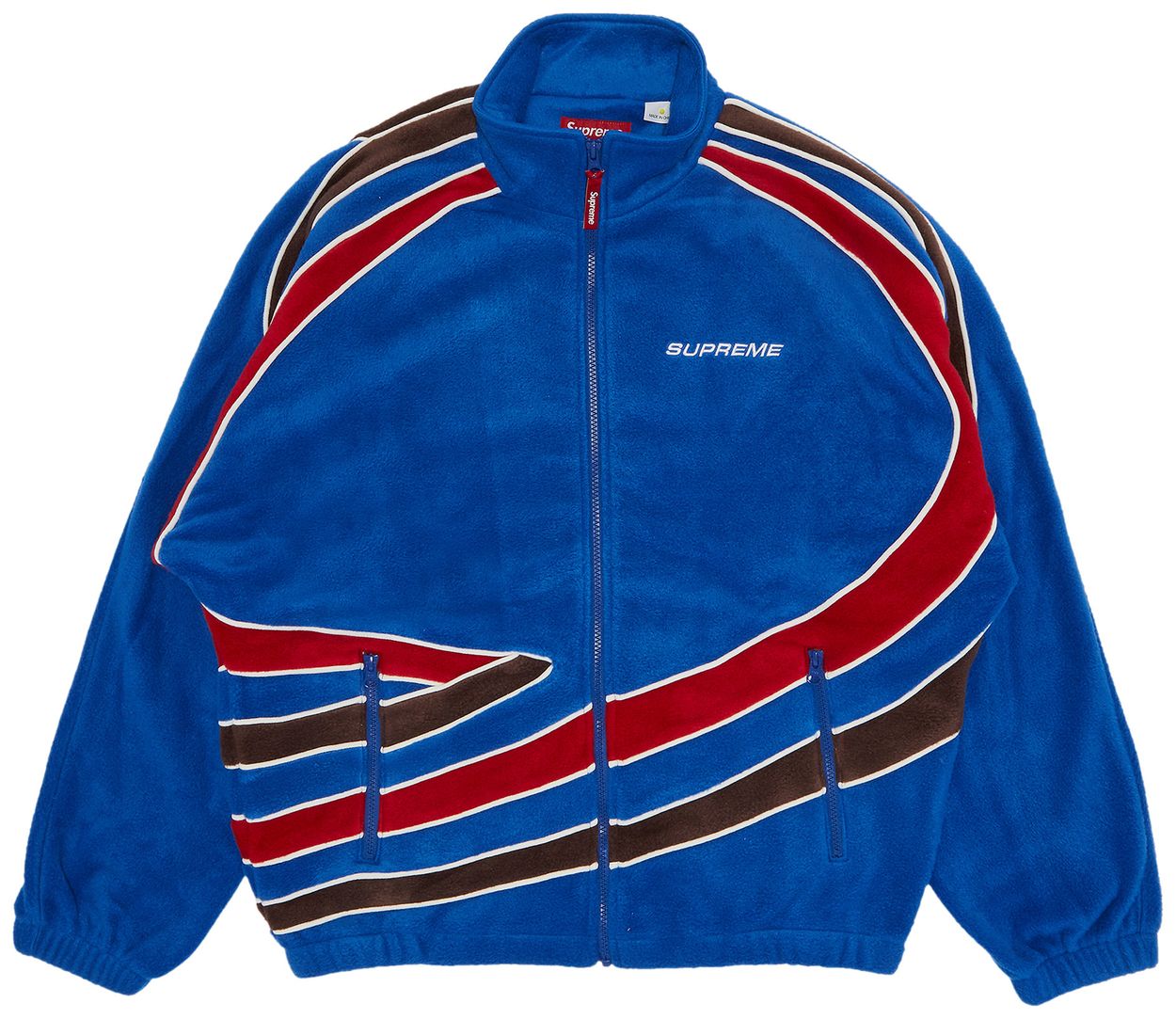 Buy Supreme Racing Fleece Jacket 'Blue' - SS23J59 BLUE | GOAT