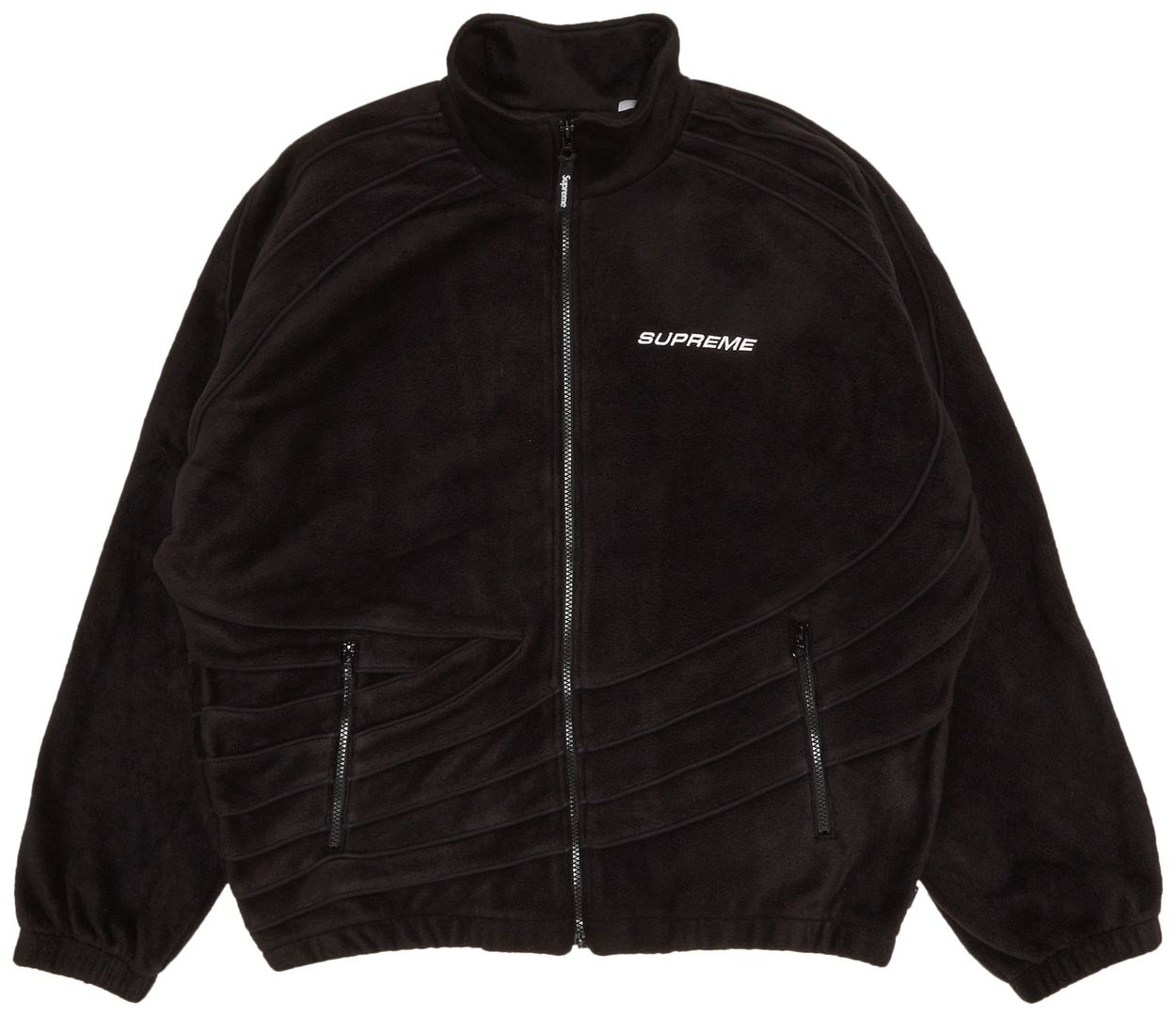 Buy Supreme Racing Fleece Jacket 'Black' - SS23J59 BLACK | GOAT