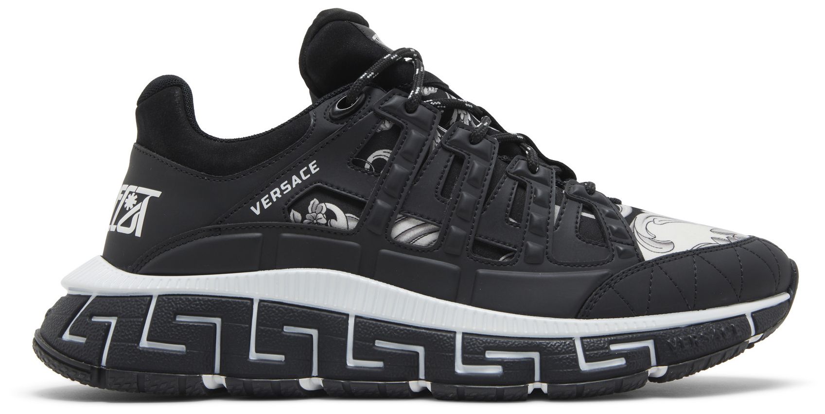 Buy Versace Trigreca 'Black White' - DSU8094 1A04270 5B040 | GOAT